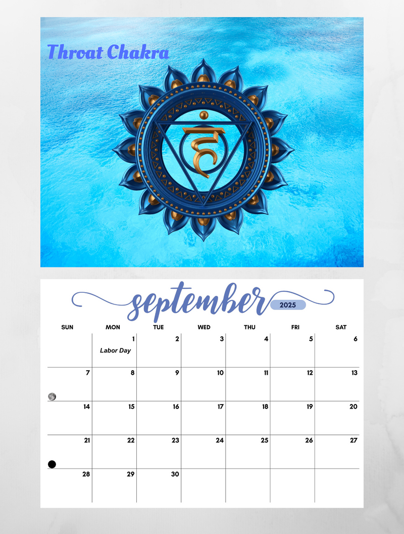 Chakra 2026 Wall Calendar - Jays Calendars