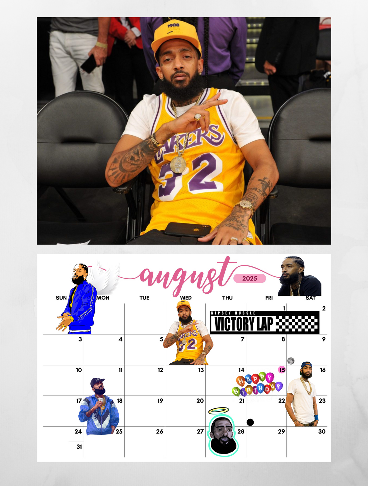 New Generation of hip hop part 2 2026 - Jays Calendars