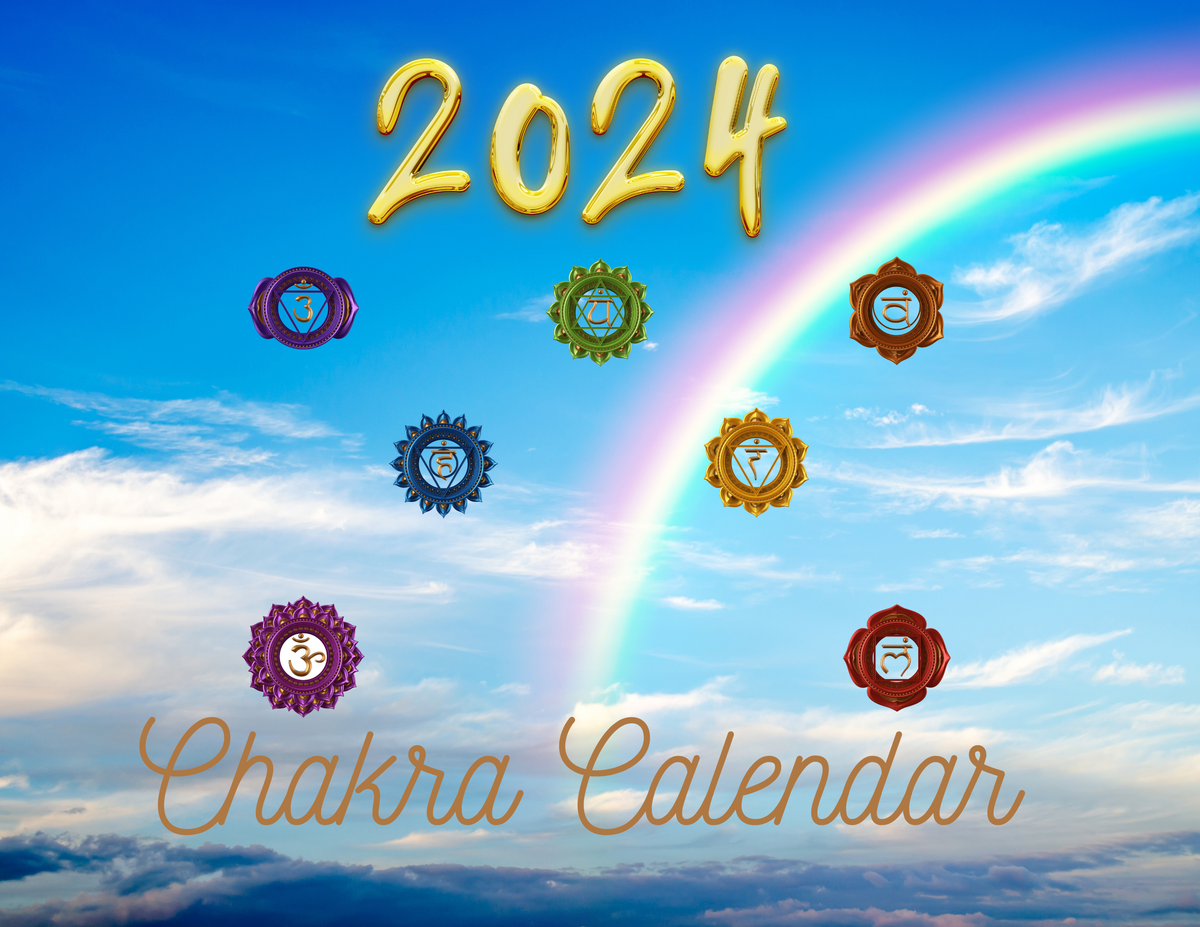 Chakra 2024 Wall Calendar - Jays Calendars