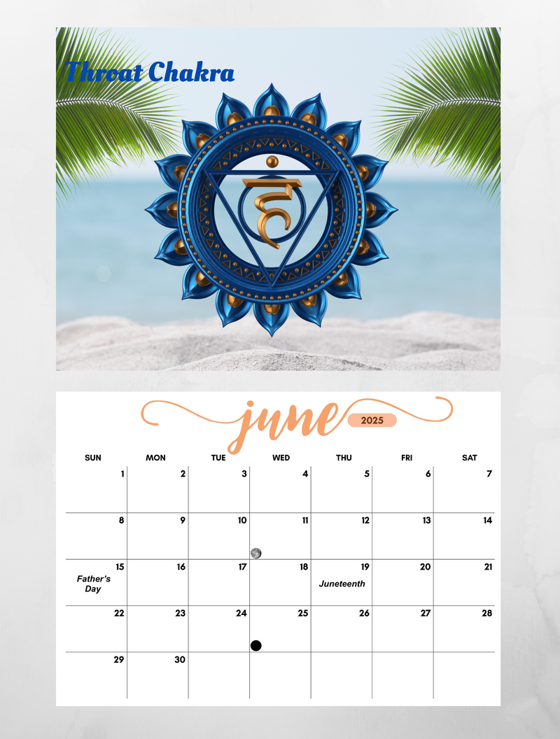 Chakra 2026 Wall Calendar - Jays Calendars